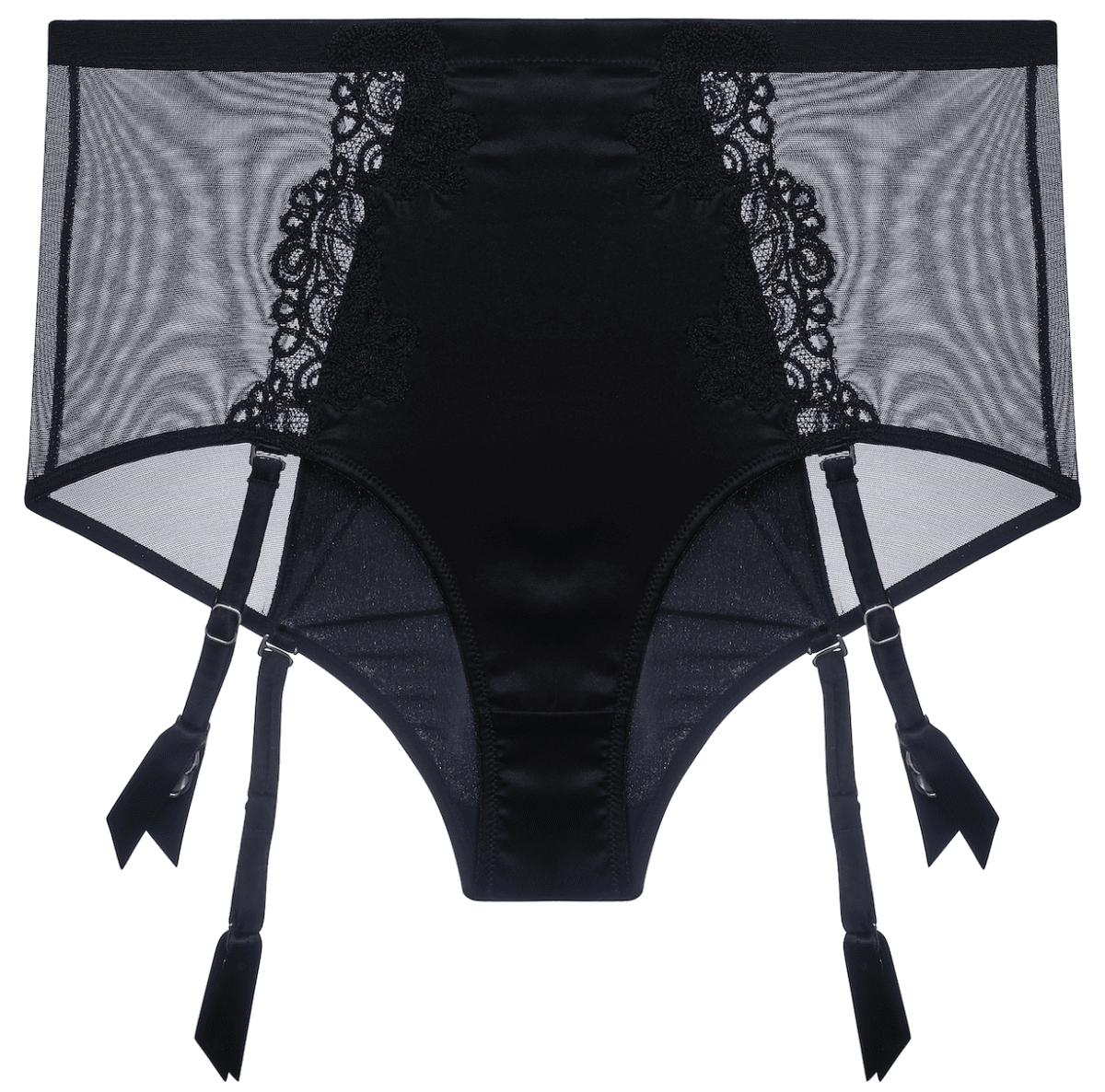 Jess Short with detachable suspenders - Tallulah Love